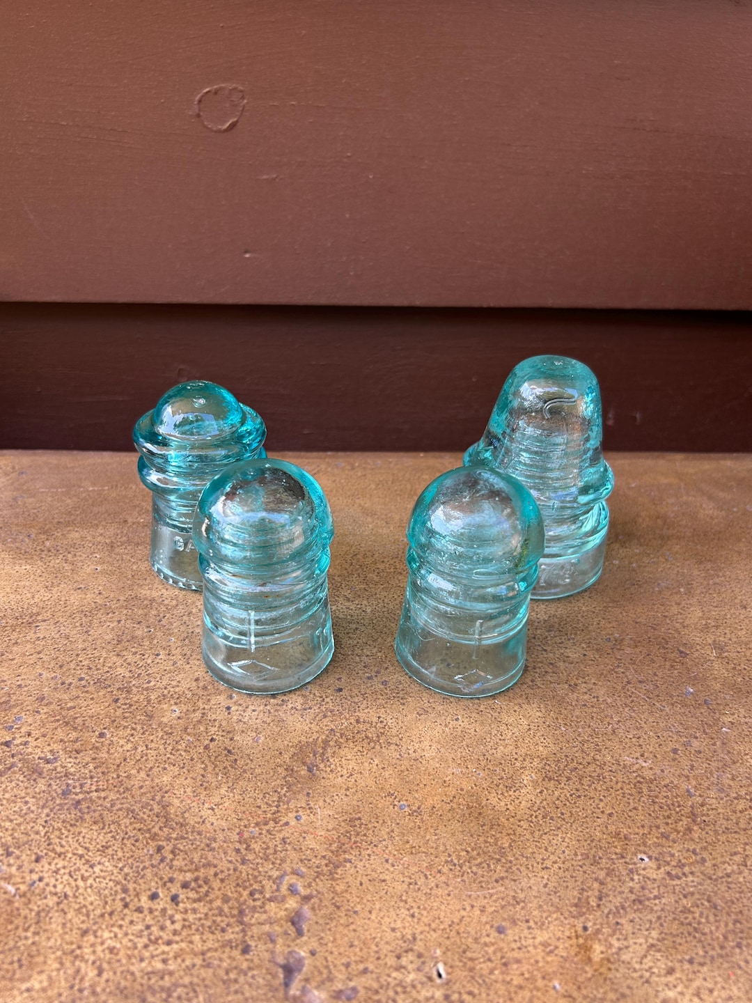 Antique Glass Insulator Cap, Train Conductor Decor - Etsy