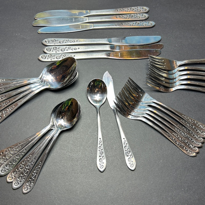 Korean Silverware Sets - Etsy