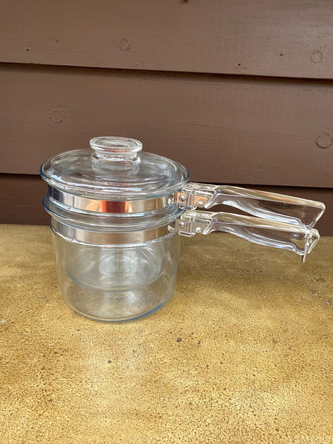 Pyrex Flameware, Double Boiler - Etsy