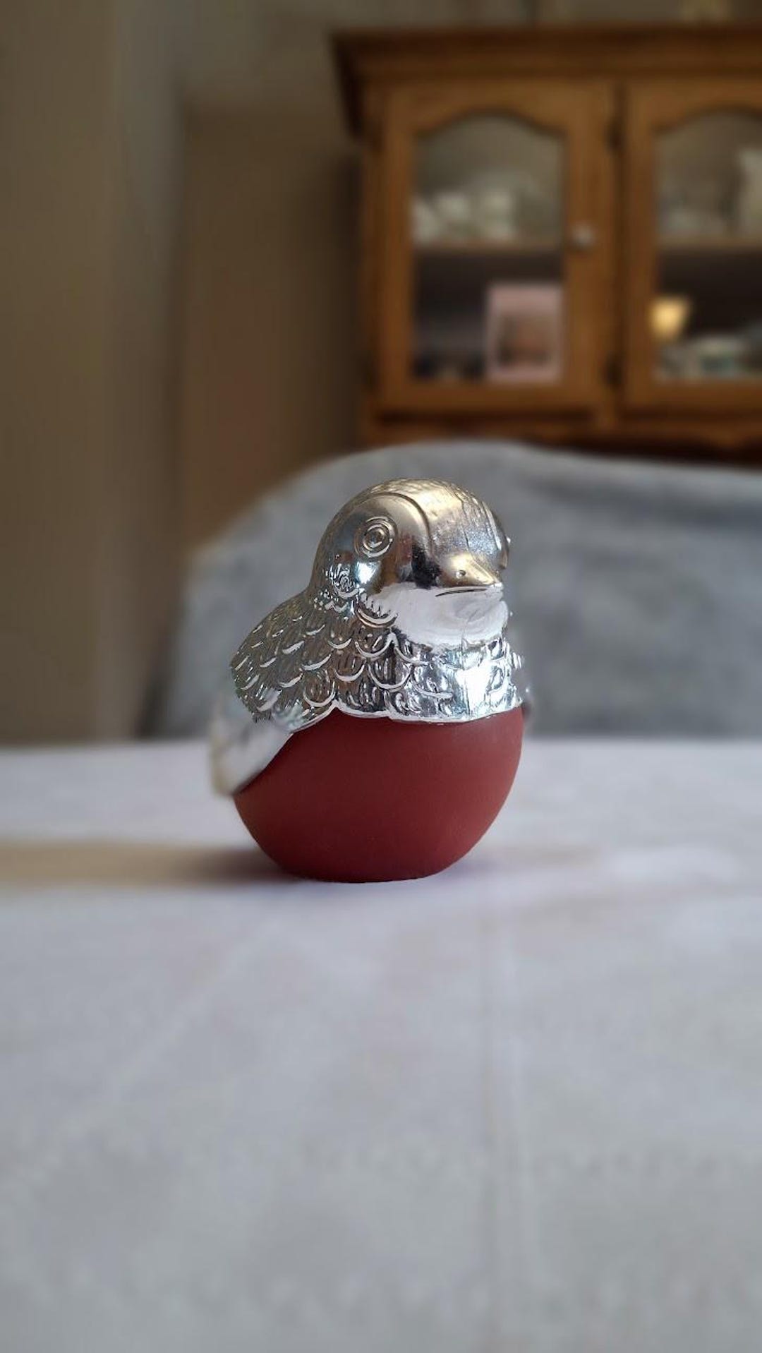 Avon, Perfume Bottle, Robin-red Breast Decanter With Bird of Paradise ...
