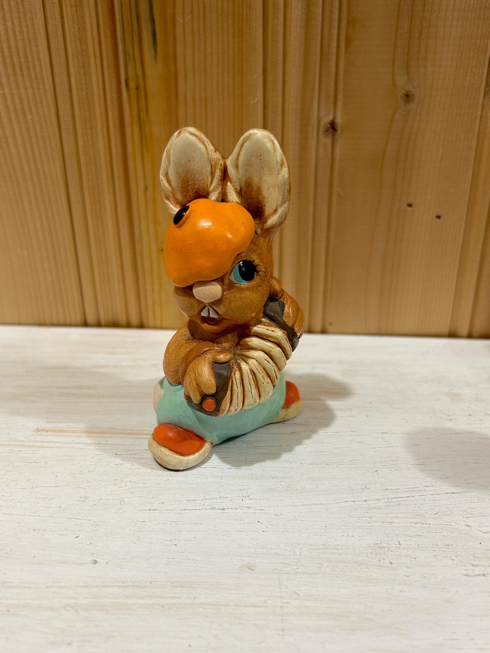 Bunny Figurine, Pendelfin, Tinker Ware, Moorcraft, Hand Painted ...