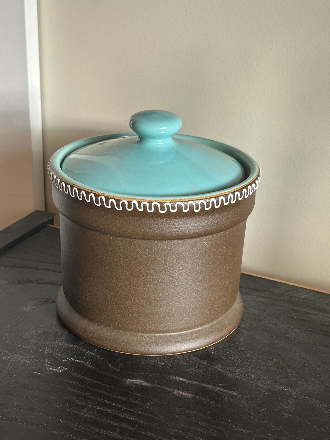 Aonian Tobacco Jar, Humidor, Vintage - Etsy