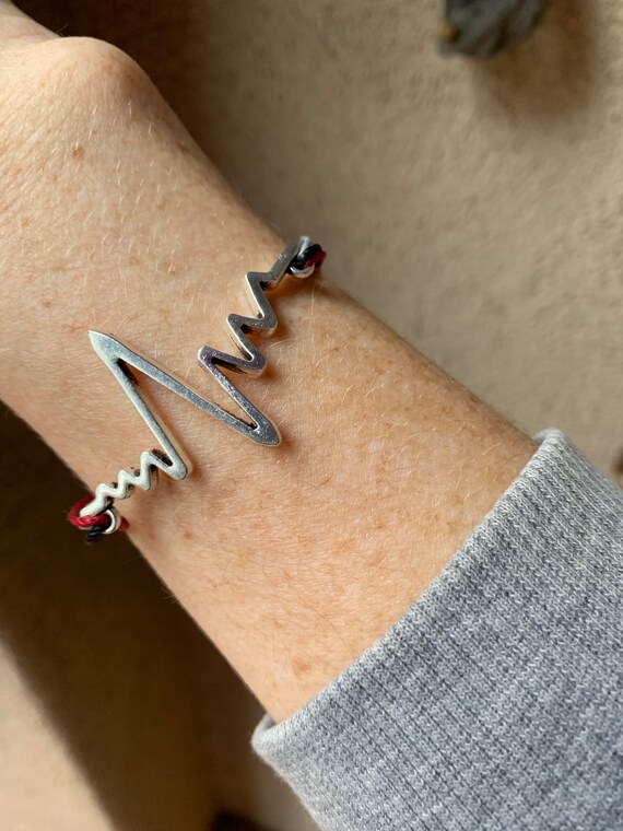 Buy Cardiac Heartbeat Bracelet Online in India Etsy
