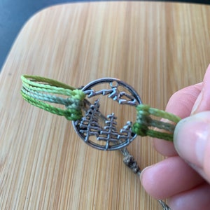 Green Tree Mountain Bracelet - Etsy
