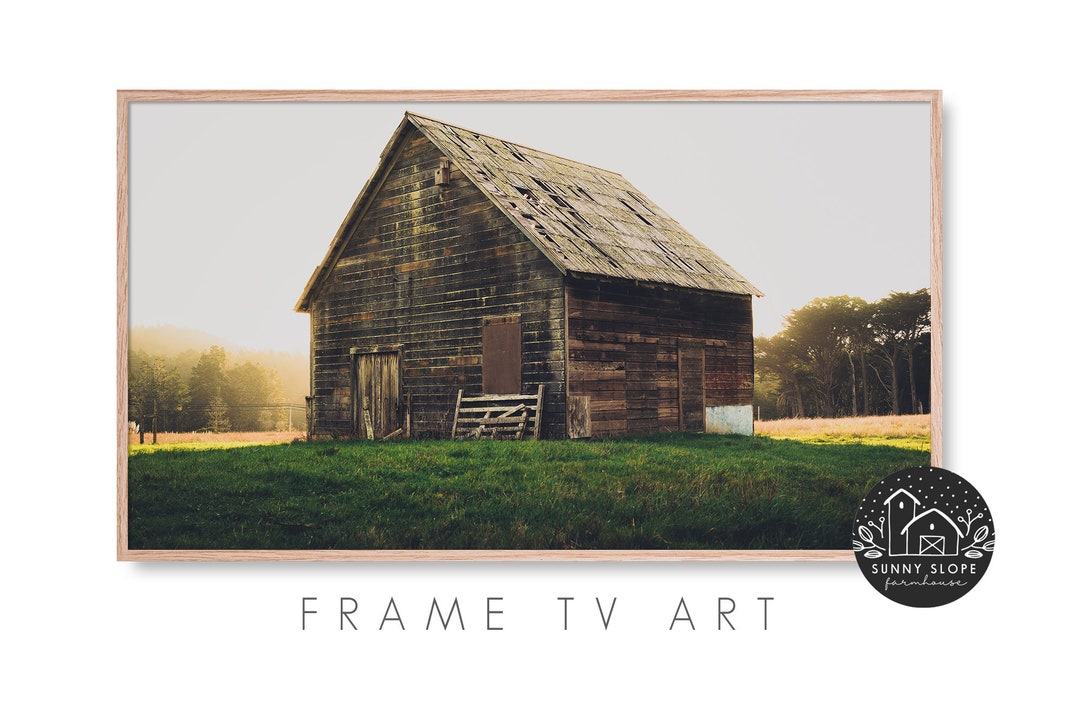 Samsung Frame Tv Art Barn, Farm, Farmhouse, Countryside, Stable, Shed ...