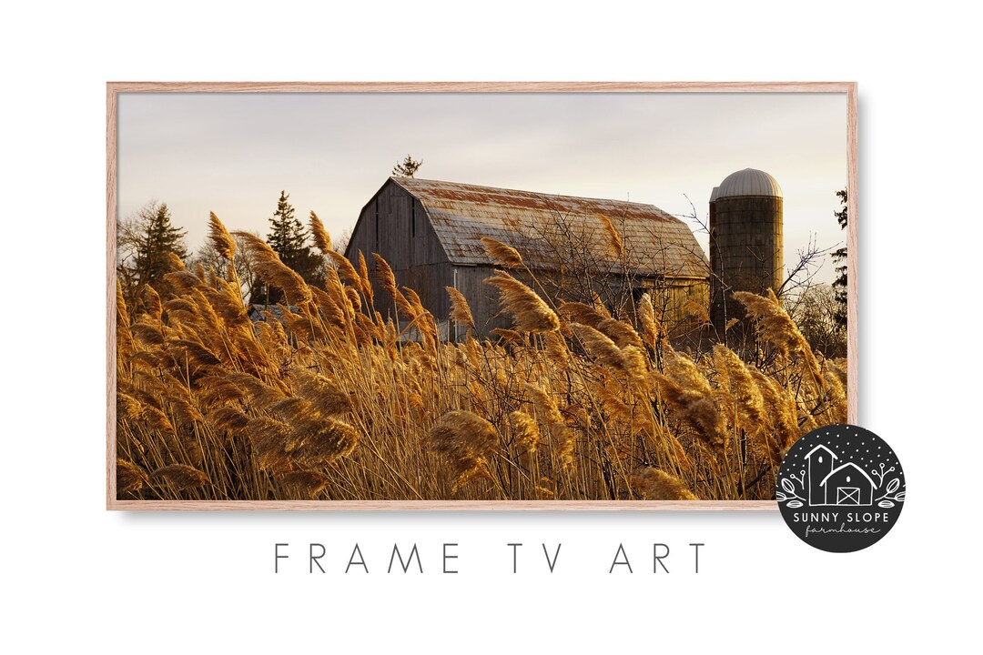 Samsung Frame Tv Art - Barn, Farm, Farmhouse, Countryside, Stable, Shed ...