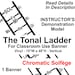 1 Banner - the Tonal Ladder, Chromatic Solfege, Do Re Mi Fa Sol La Ti ...