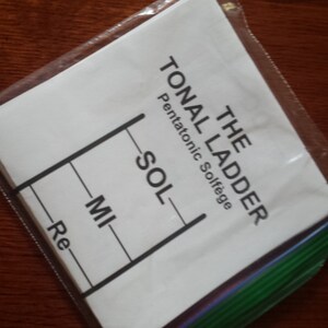 5 Ladder Pack - the Tonal Ladder, Pentatonic Solfege, Do Re Mi Sol La ...