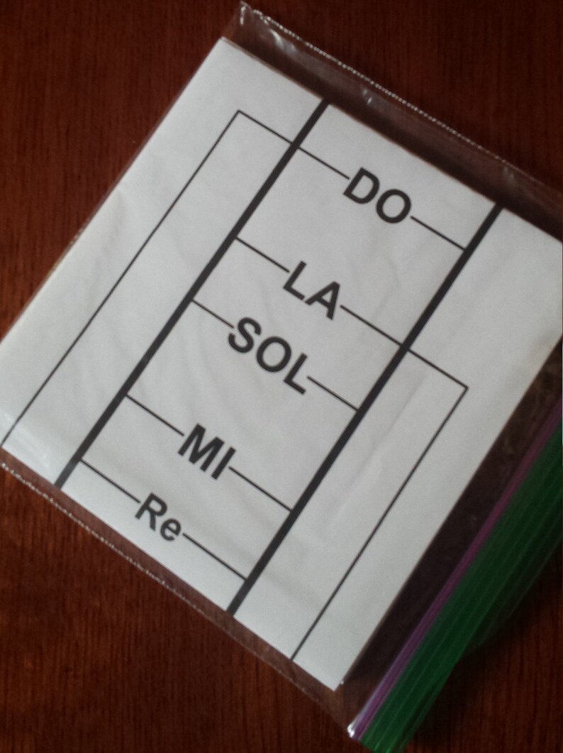 5 Ladder Pack - the Tonal Ladder, Pentatonic Solfege, Do Re Mi Sol La ...