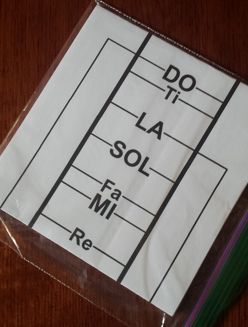30 Ladder Pack - the Tonal Ladder, Diatonic Solfege, Do Re Mi Fa Sol La ...