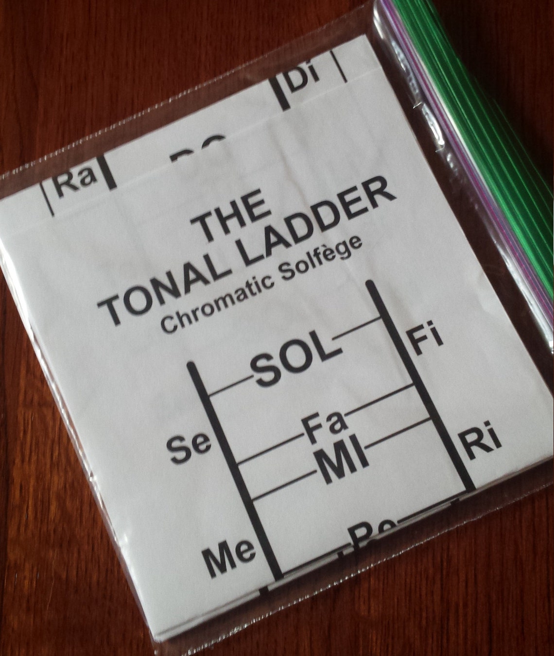 5 Ladder Pack - the Tonal Ladder, Chromatic Solfege, Do Re Mi Fa Sol La ...
