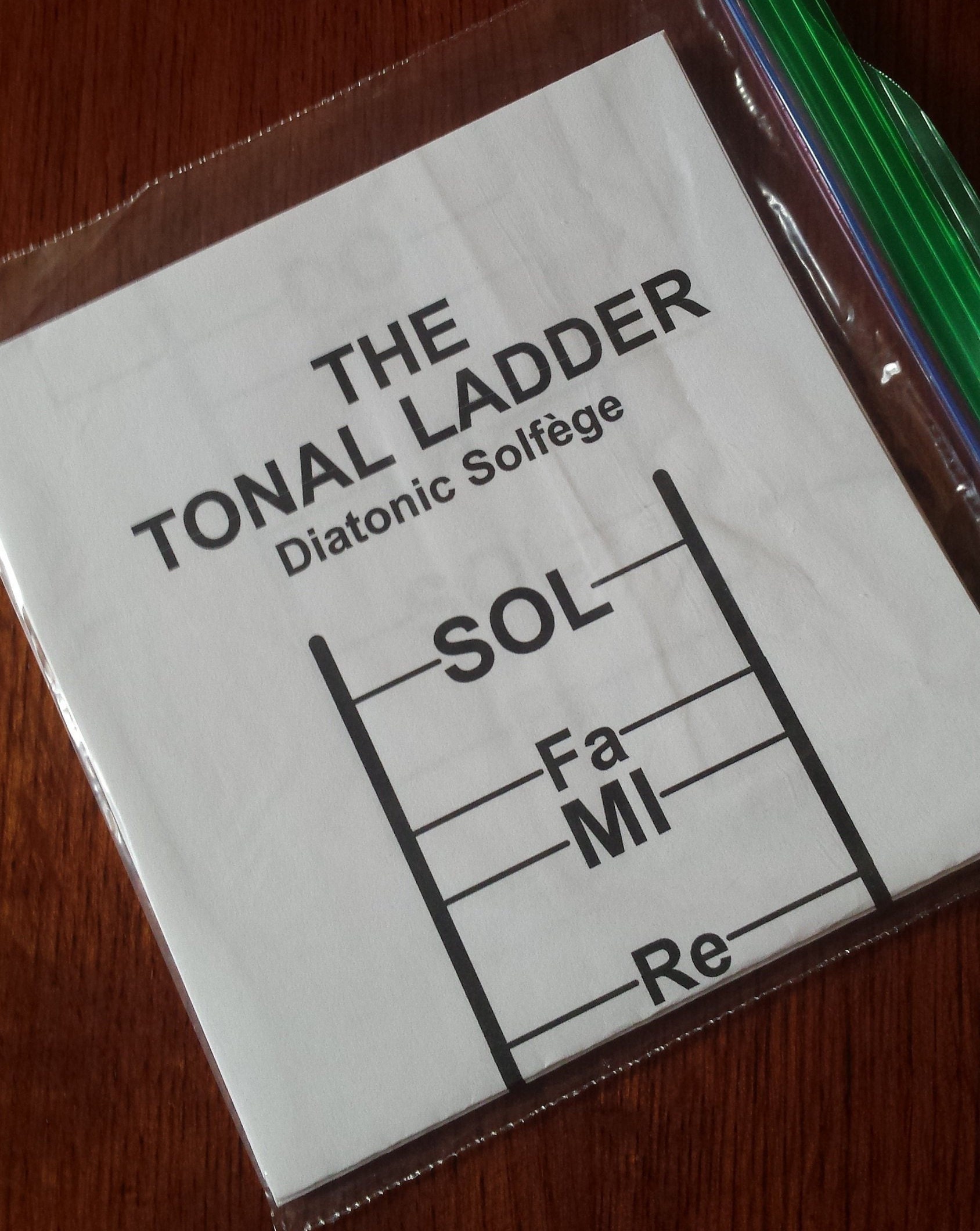 5 Ladder Pack - the Tonal Ladder, Diatonic Solfege, Do Re Mi Fa Sol La ...