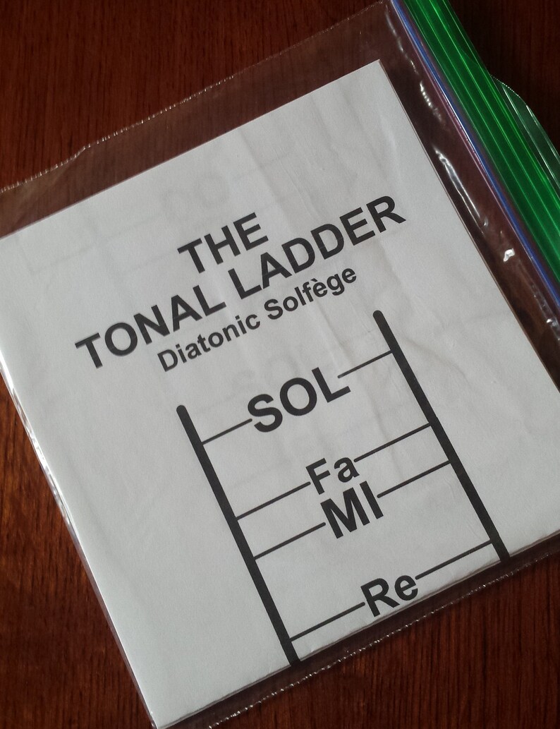 10 Ladder Pack - the Tonal Ladder, Diatonic Solfege, Do Re Mi Fa Sol La ...