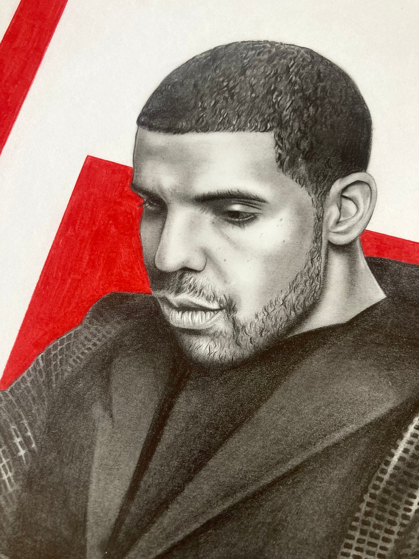 Drake Hand-drawn Portrait Prints - Etsy