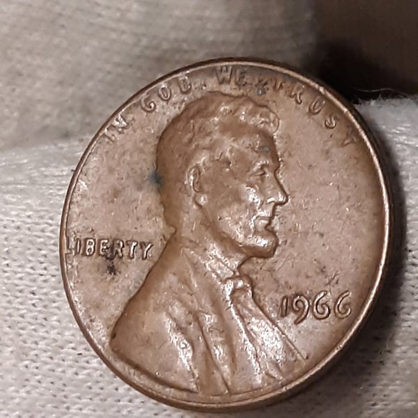 1966 No Mint Mark Penny - Etsy