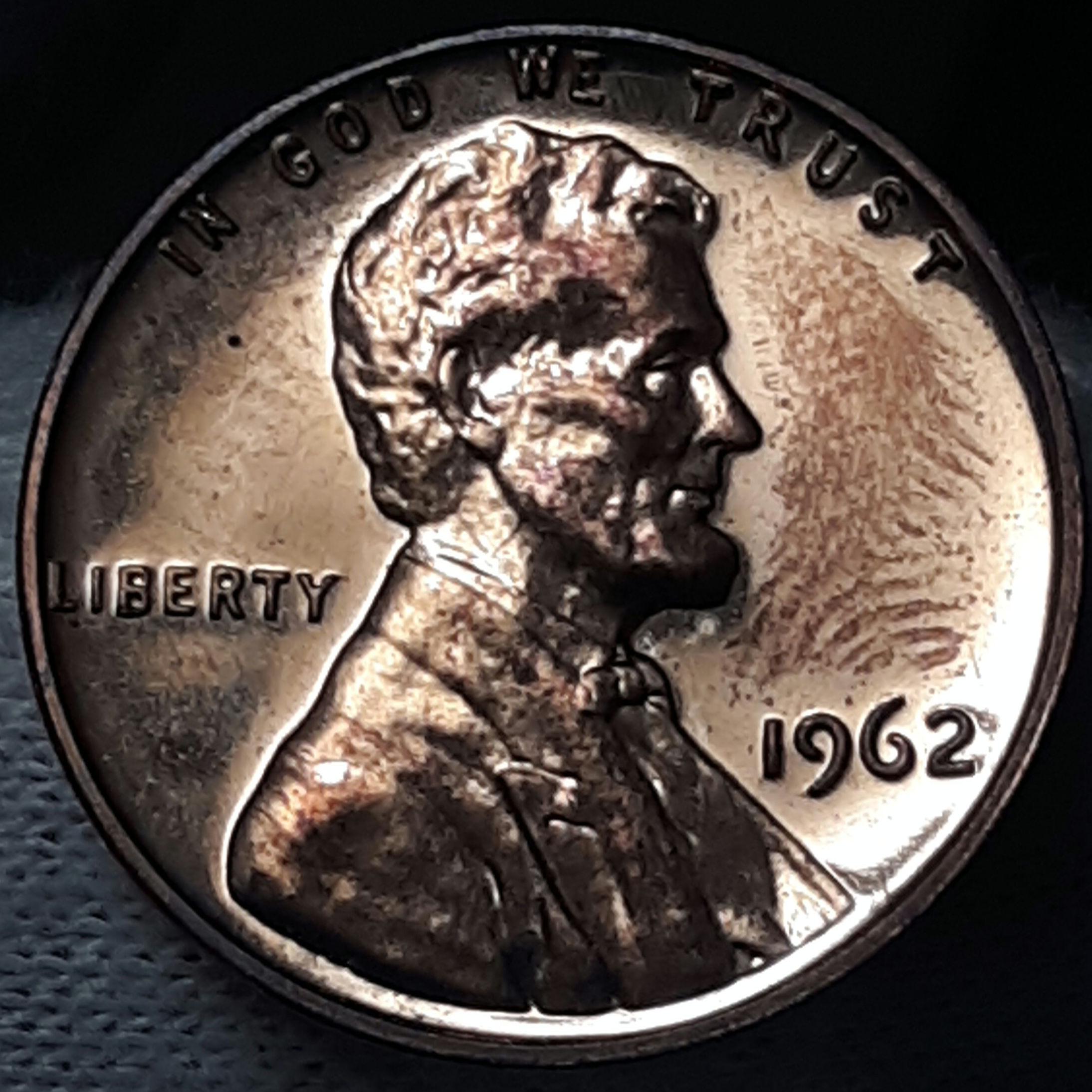 1962-P Lincoln Memorial Penny ( Proof ) UNC Uncirculated 95 % Copper ...
