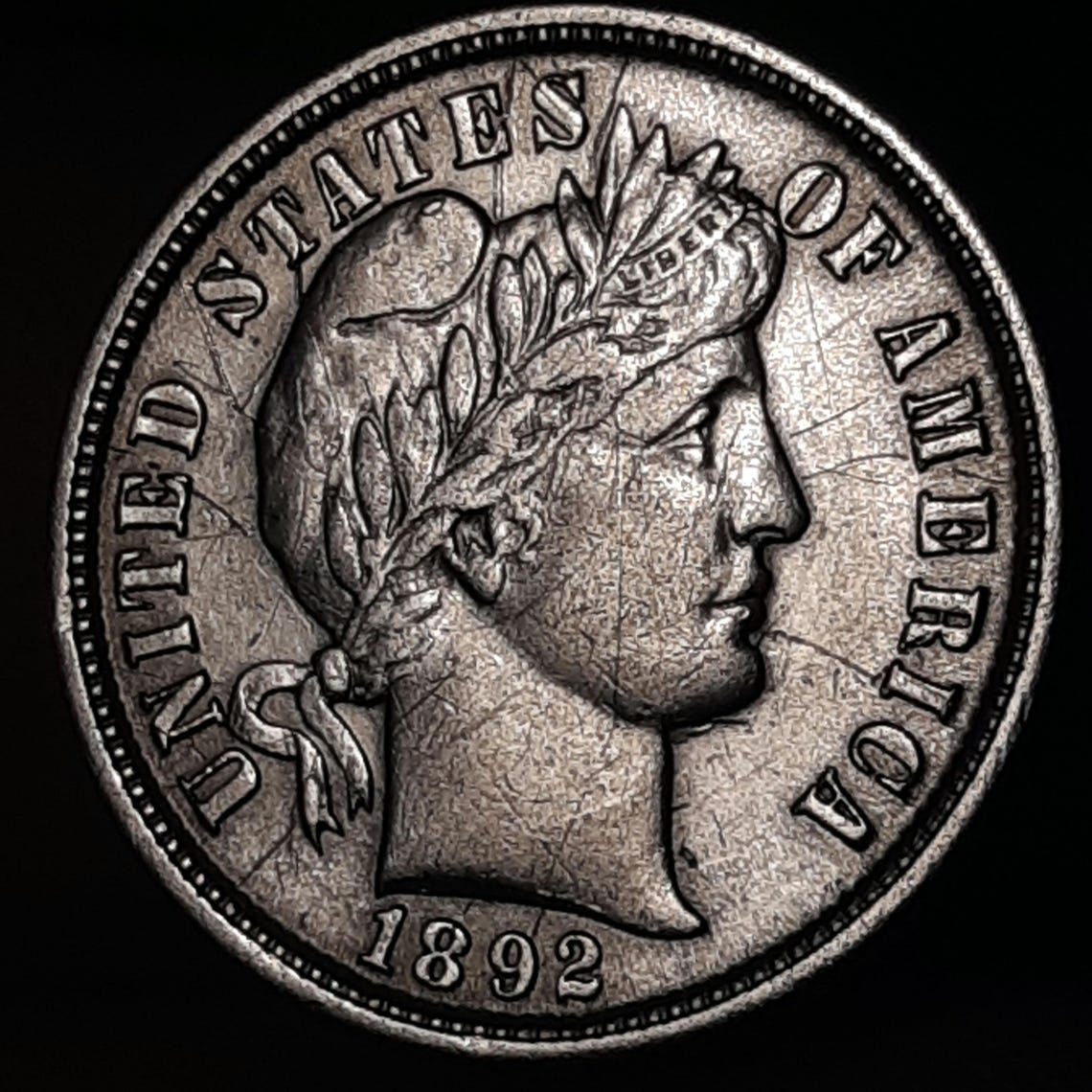 3 Mint Error's 1892-P Barber Dime AU Almost Uncirculated 90% Silver - Etsy