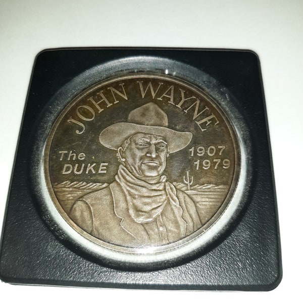 John Wayne Silver Coin - Etsy