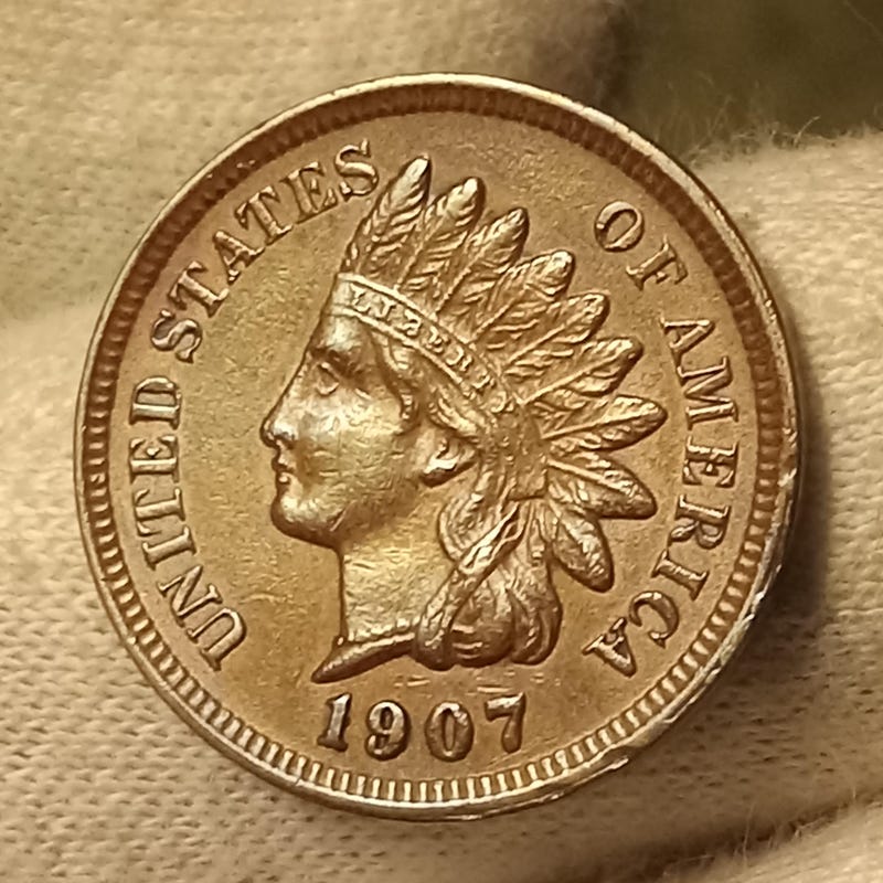 1907 Indian Head - Etsy