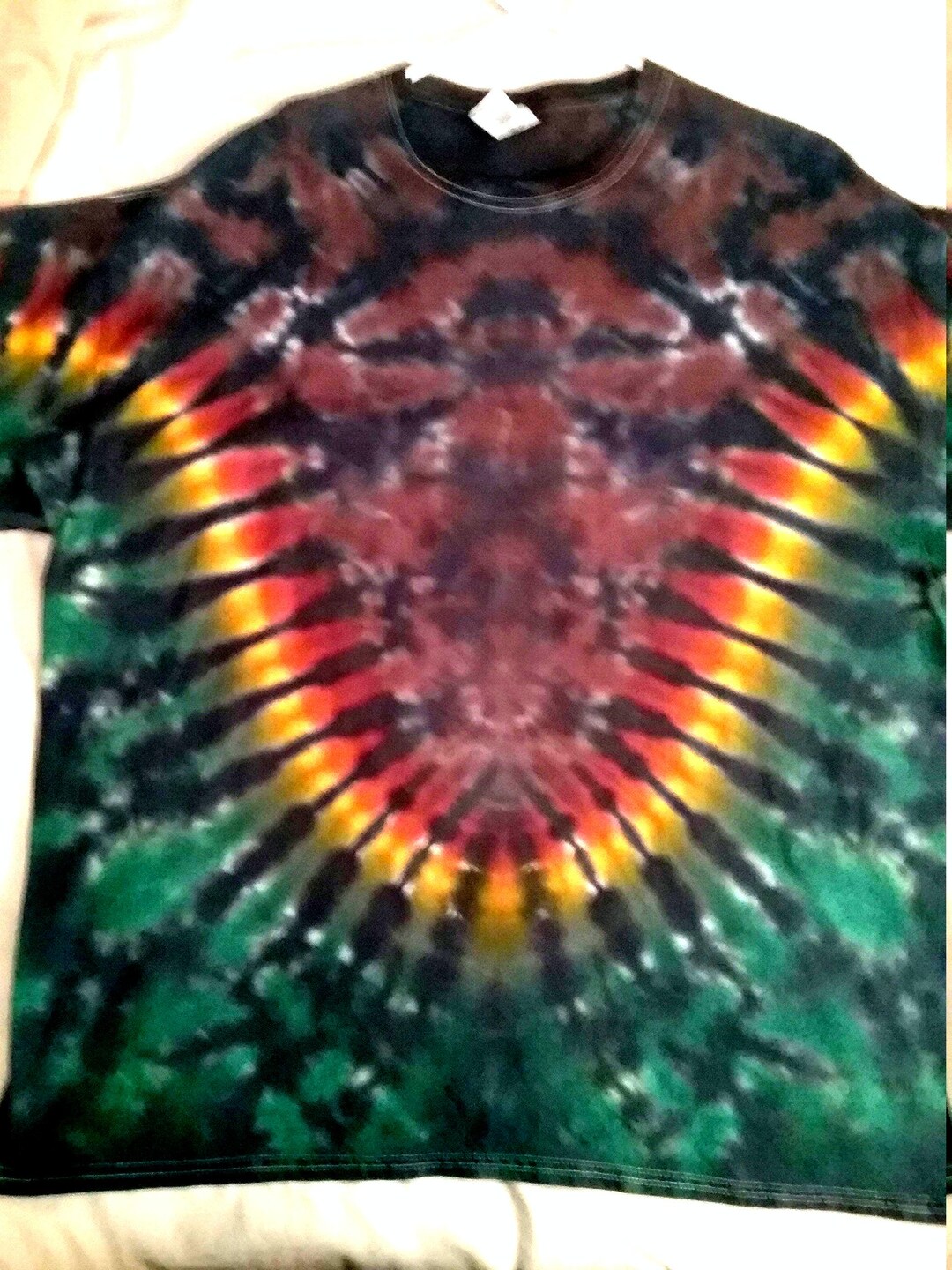 Tie Dye T-shirt Size: XXL Buffalo Image in Tye Dye Brand New - Etsy