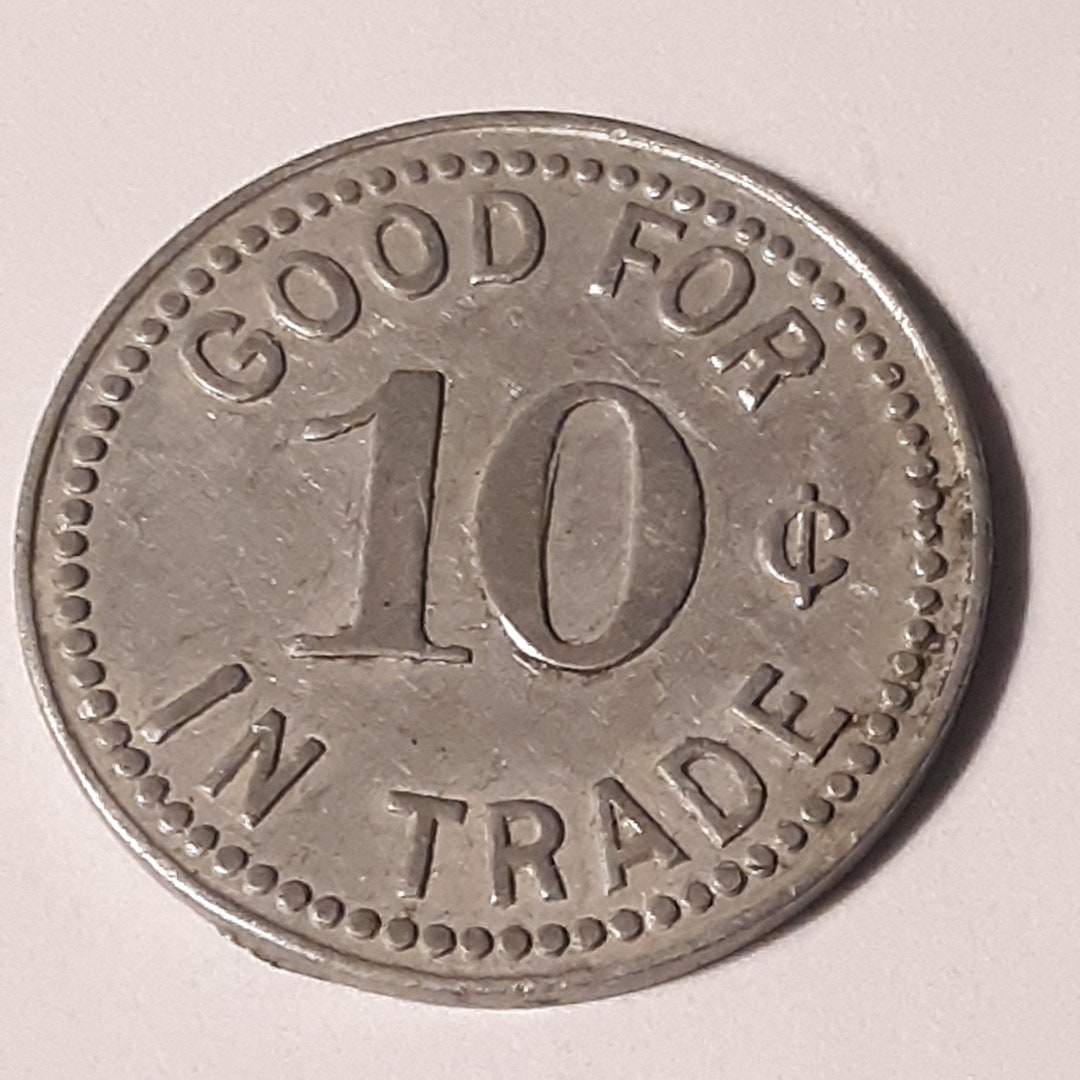 Good for 10 Cents in Trade at Dave's Fountain Token - Etsy