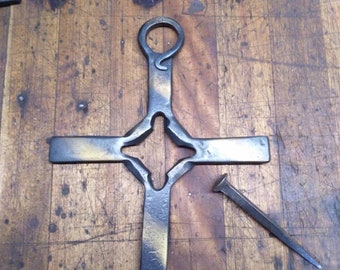 Hand Forged Split Cross | Etsy