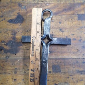 Hand Forged Split Cross - Etsy