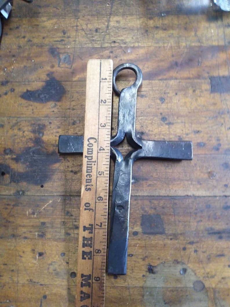 Hand Forged Split Cross - Etsy
