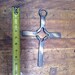 Hand Forged Cross Large - Etsy