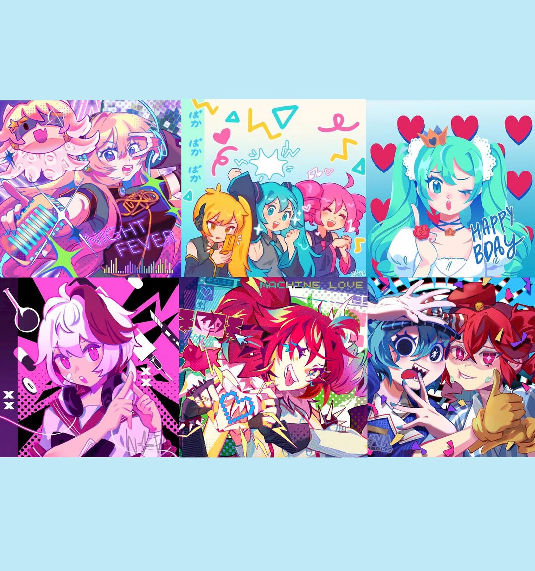 Vocaloid QR Code 2.5 Inch Charm (PREORDERS) - Etsy