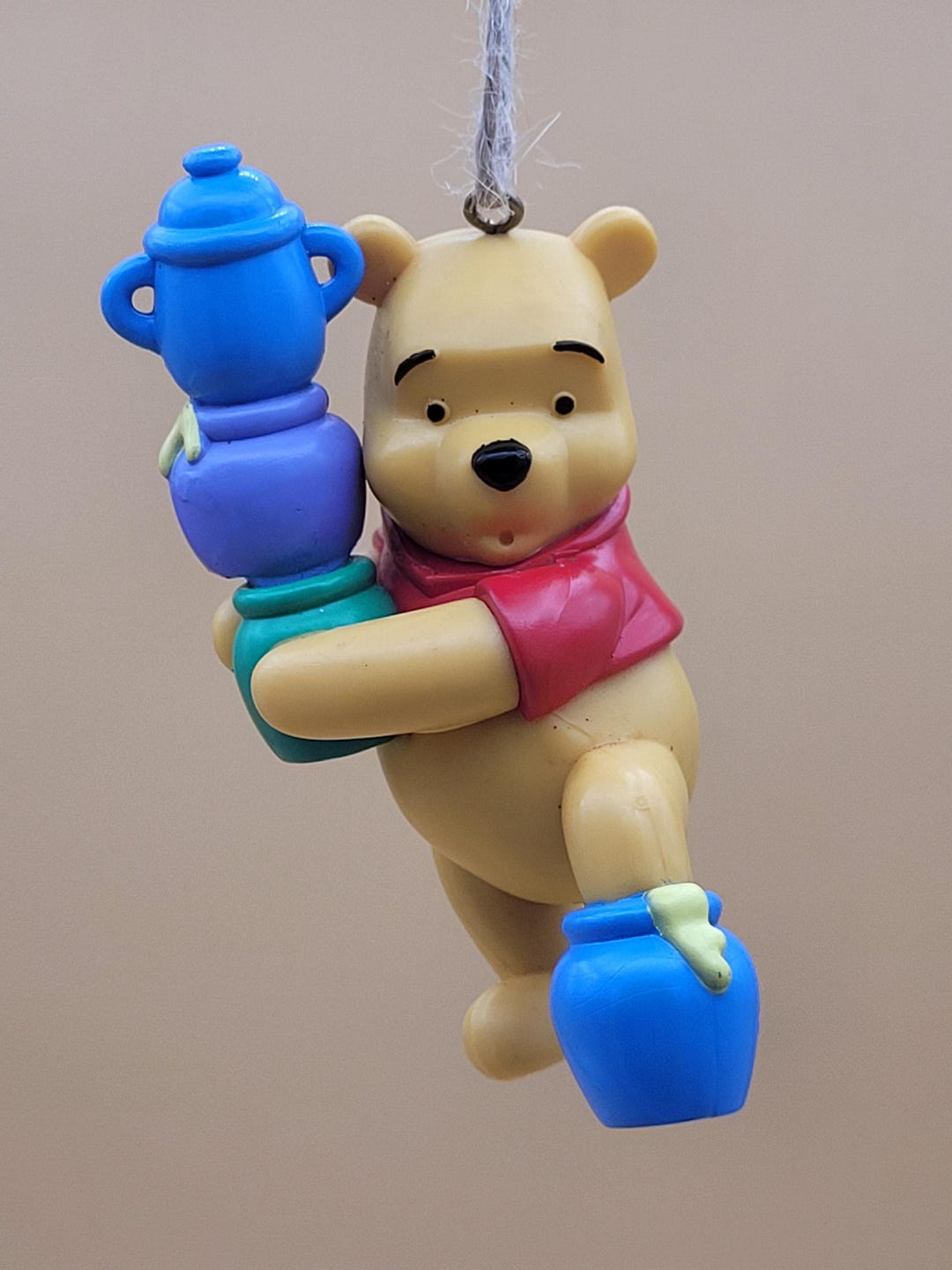 Winnie the Pooh Vintage Plastic Ornaments - Etsy