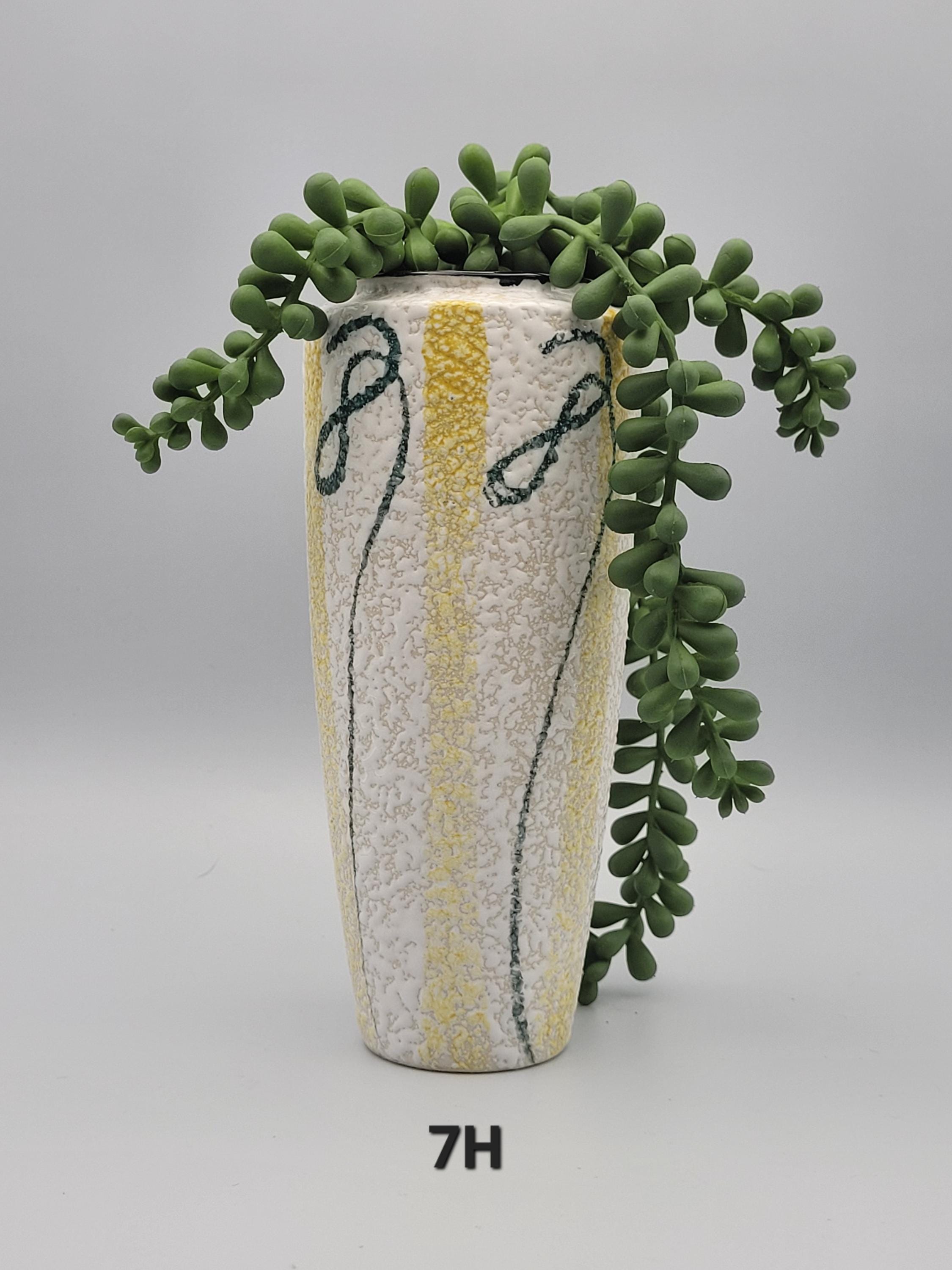 NAPCO Splatter Vase MCM Ceramic 7" Vase - Etsy