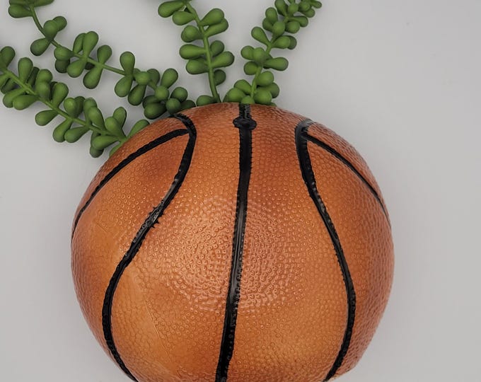 Vintage Ceramic Basketball Planter - Etsy