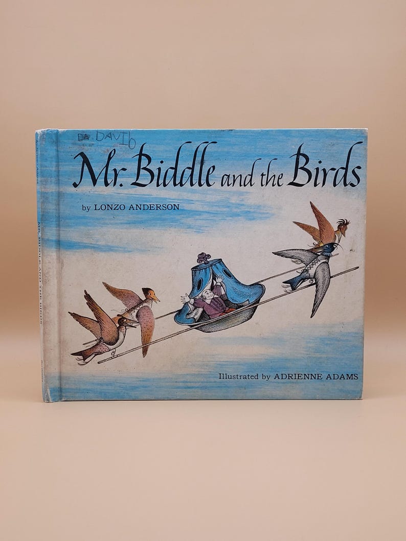 Mr. Briddle and the Birds Lonzo Anderson Weekly Reader - Etsy