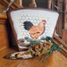 Chicken Hen Metal Wall Pocket Hand Shovel Dries Flowers Farmhouse Decor ...