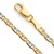 Solid 14K Two-tone Mariner Chain 2.7 Mm Width Real Yellow Gold White ...