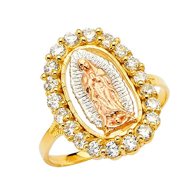 Virgin of Guadalupe Ring - Etsy