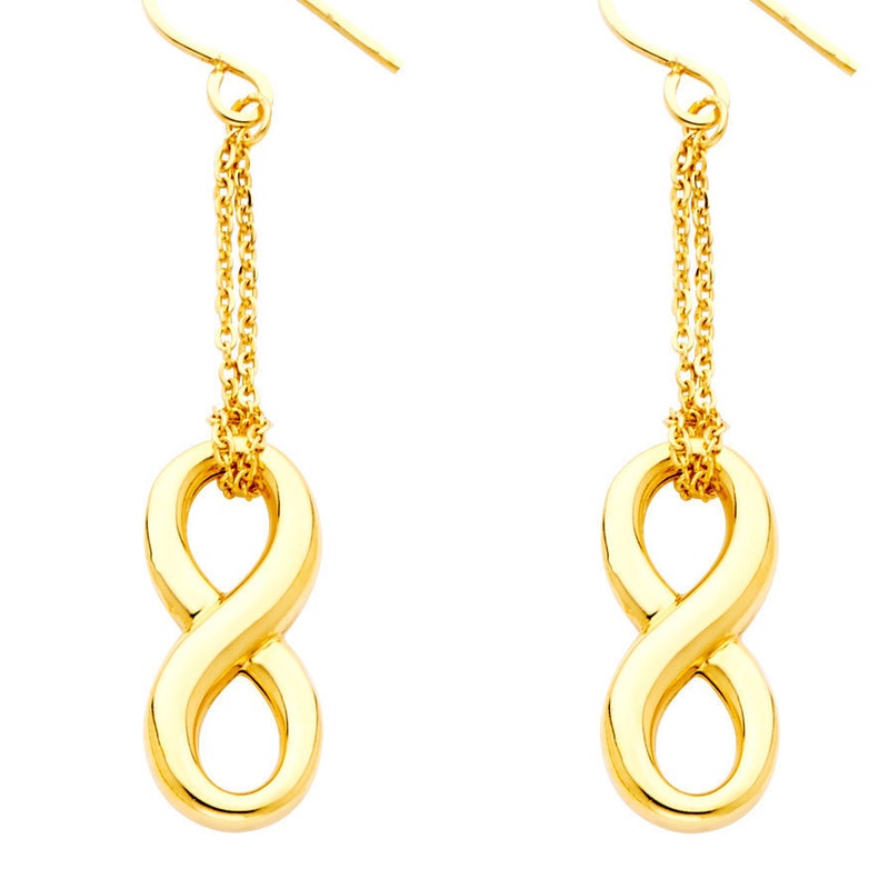 Infinity Earring - Etsy