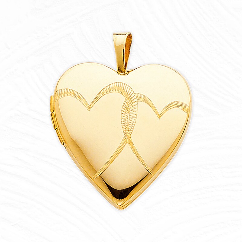 Gold Heart Locket - Etsy