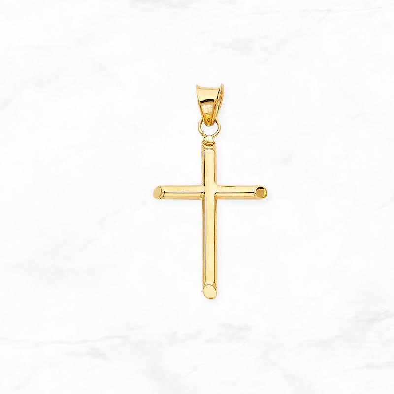 Small Gold Cross - Etsy