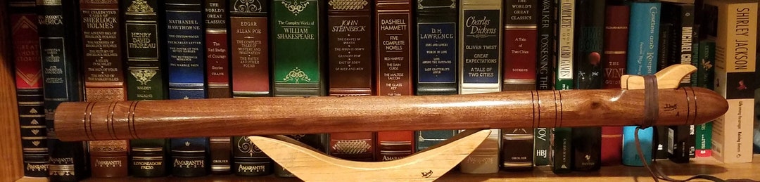 Low A All Walnut Native American Style Flute Custom Built to Order ...