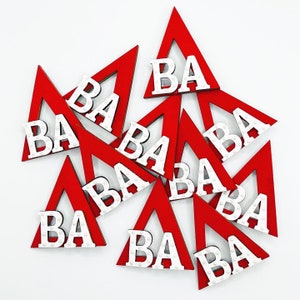 Delta Wooden Pin With Chapter or Line Number - Etsy