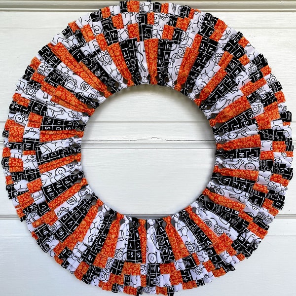 Rag Wreath - Etsy