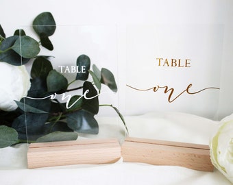Perspex Table Sign - Etsy UK