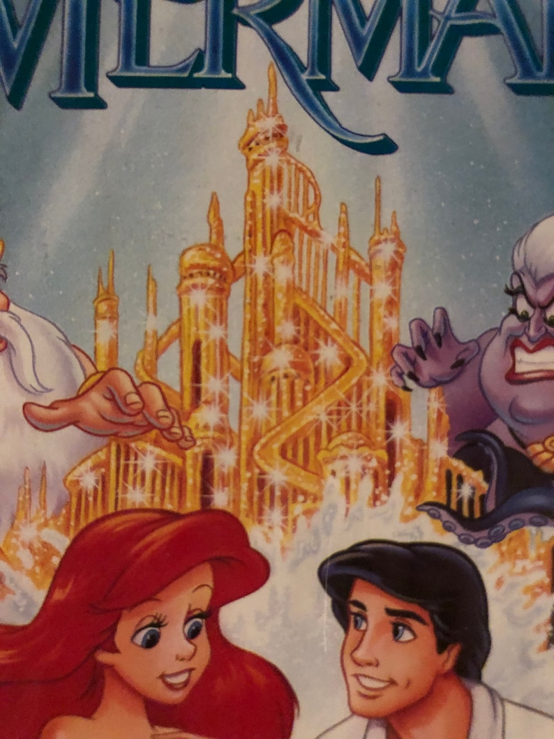 The Little Mermaid Banned Cover Black Diamond Edition 1990 | Etsy