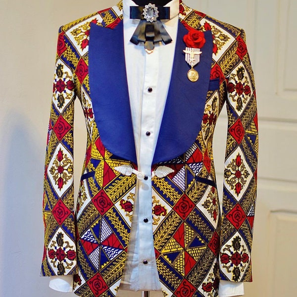 African Wedding Suit - Etsy