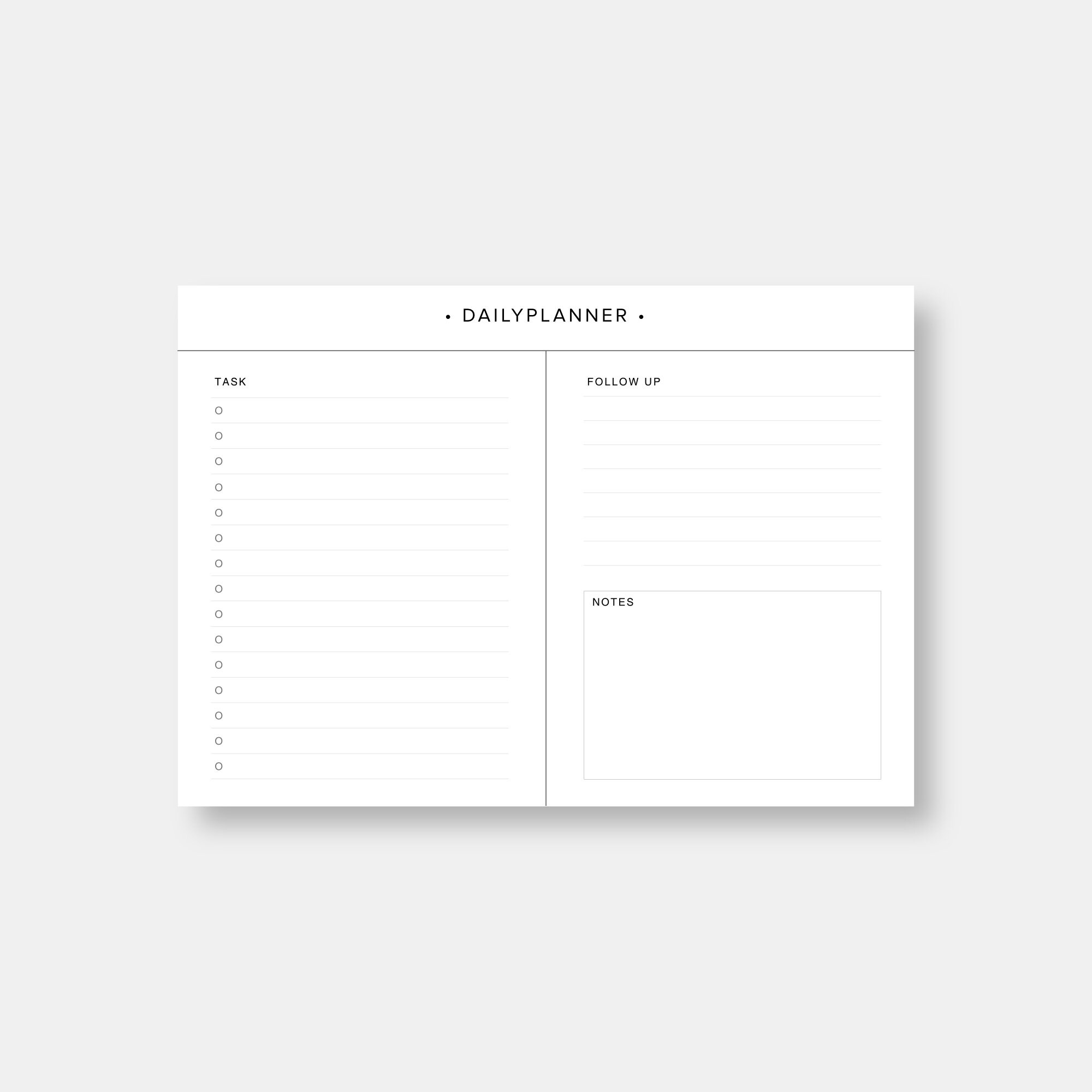 Minimalist Planner Printable Bundle, Minimalist to Do List Printable ...