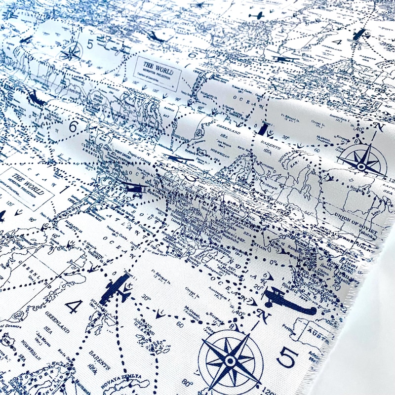 White Aviation Fabric - Etsy
