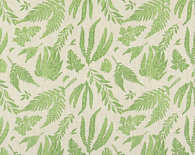 Fern Fabric Asplenium Solid Nightshade by Peacoquettedesigns Fern ...