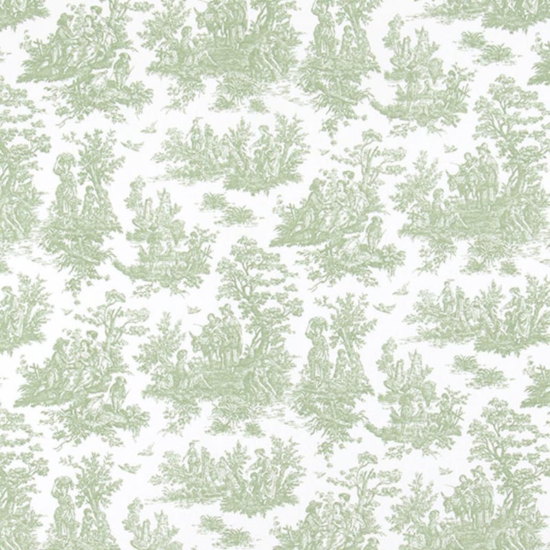 Green Toile Tablecloth Home Decor - Etsy